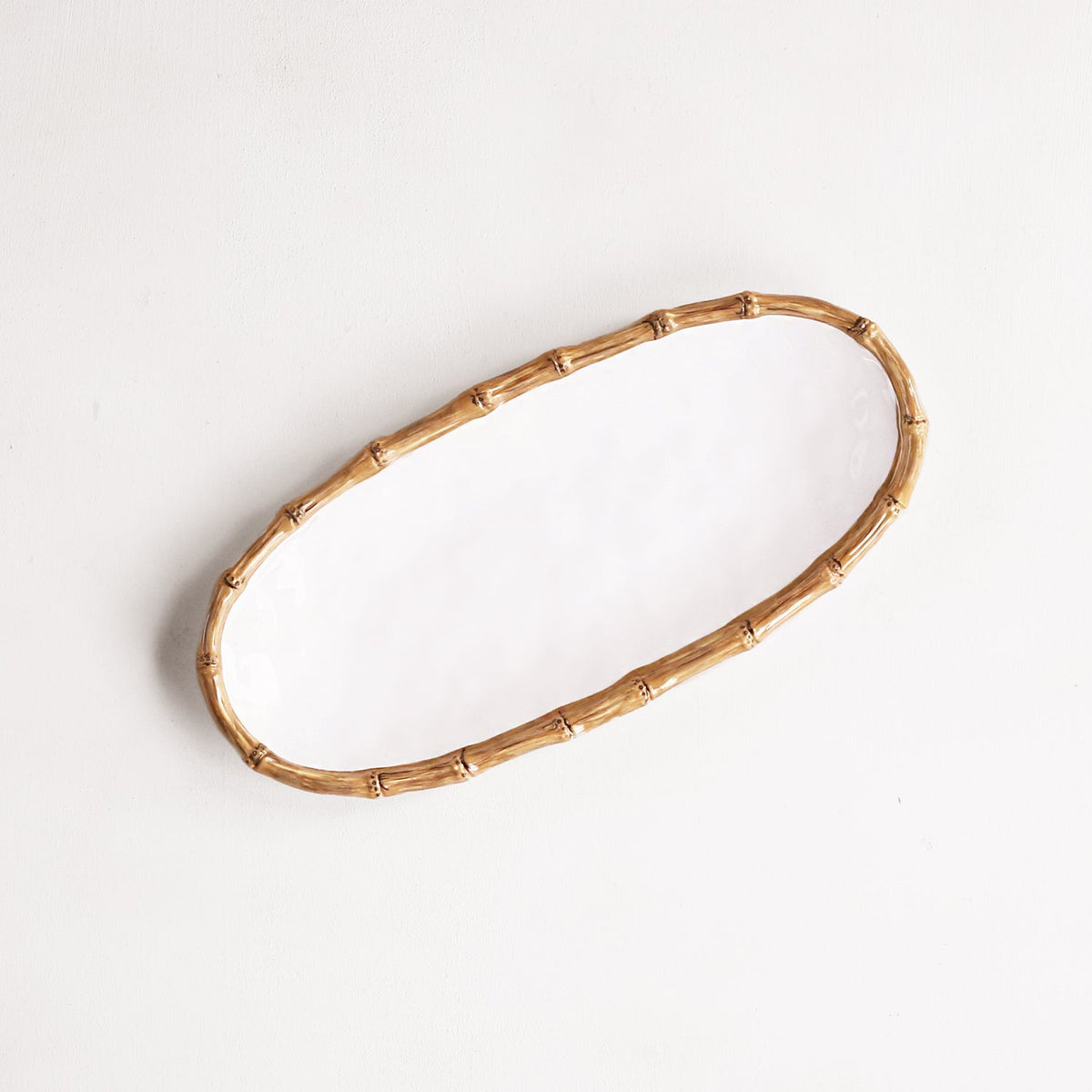 Beatriz Ball VIDA Bamboo Medium Oval Platter | My Trove Box
