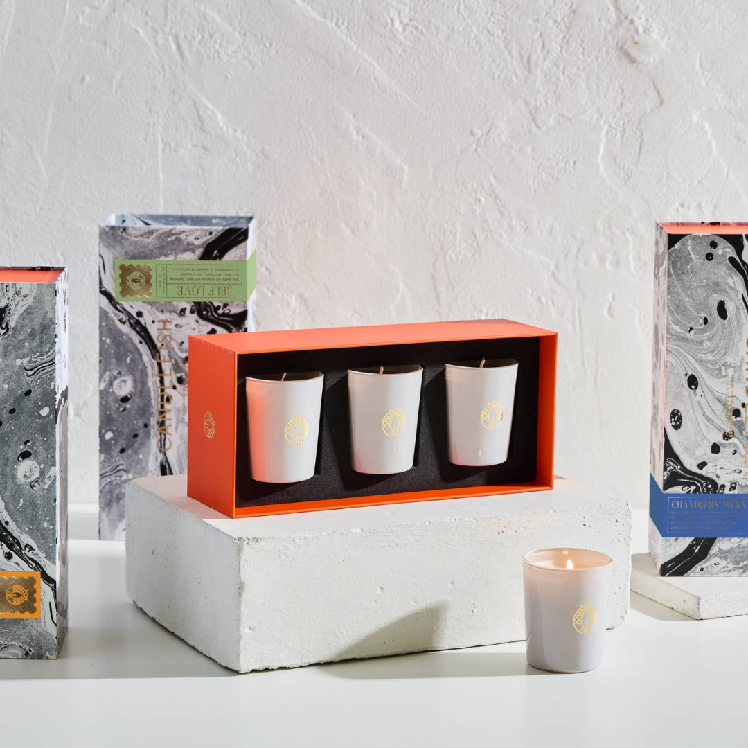 Candlefish Chandlers' Pick Candle Gift Set | My Trove Box